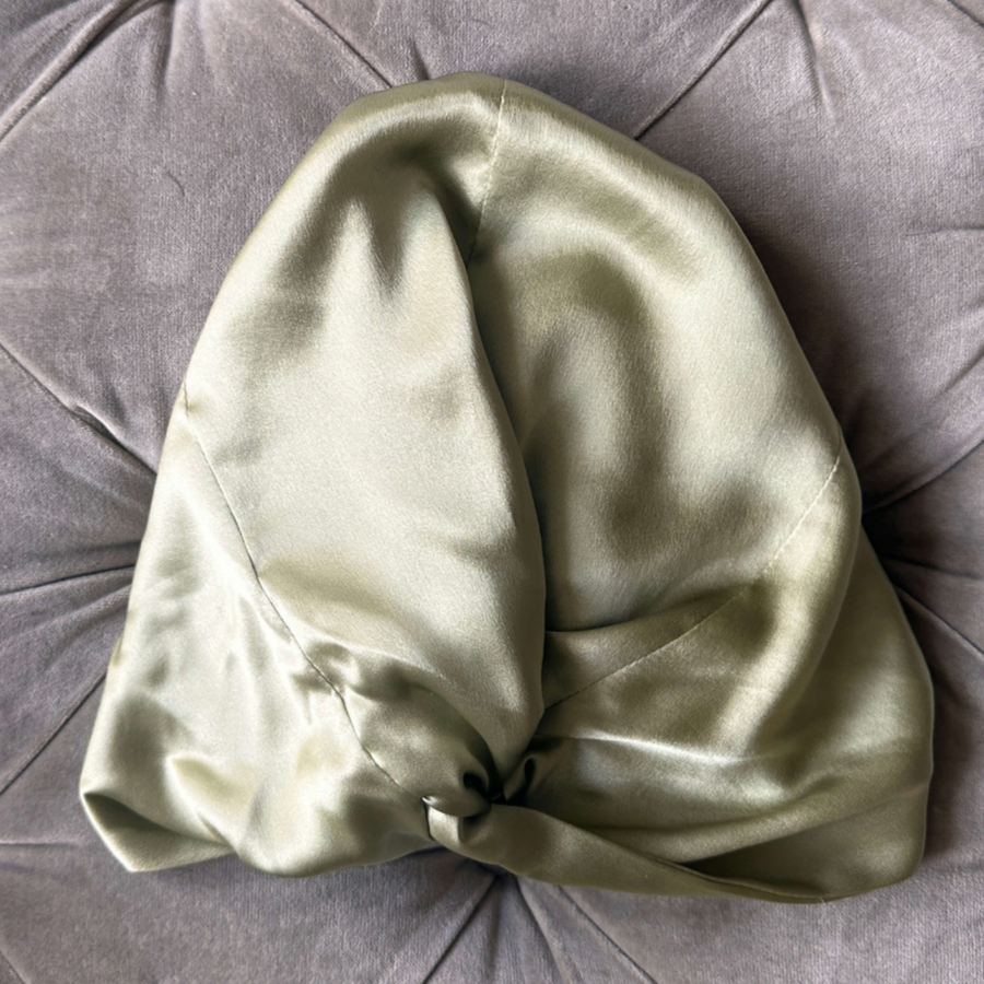 Silk Pillowcase + Silk Bonnet Bundle | Silk Pillowcase and Silk Hair ...