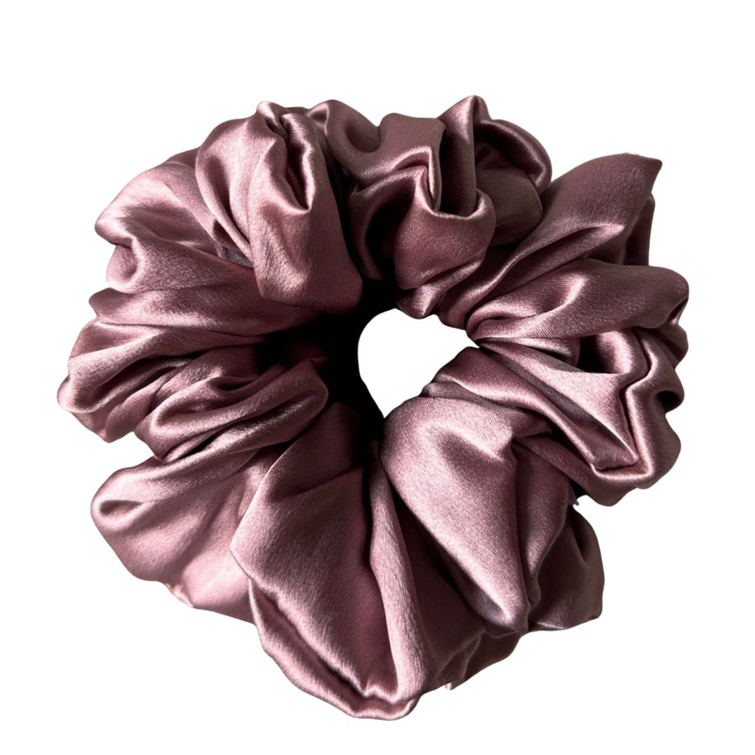 Oversized Scrunchie | Large Silk Scrunchie | No Crease, No Pull – The ...