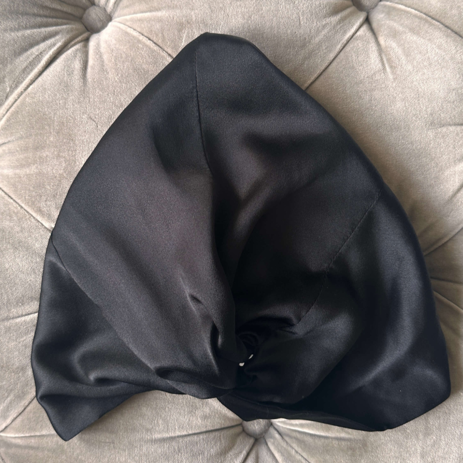 Silk Hair Wrap for Sleeping | Double-lined Silk Bonnet | Silk Turban ...
