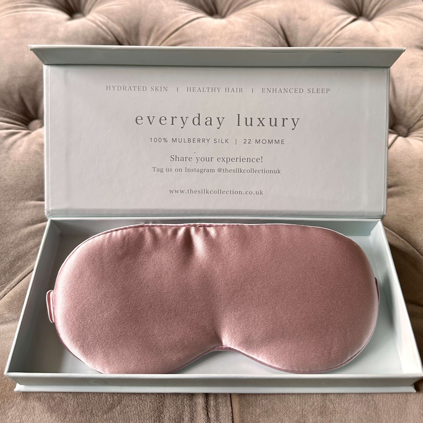 Silk Eye Mask | Sleeping Mask | Luxury Eye Mask – The Silk Collection