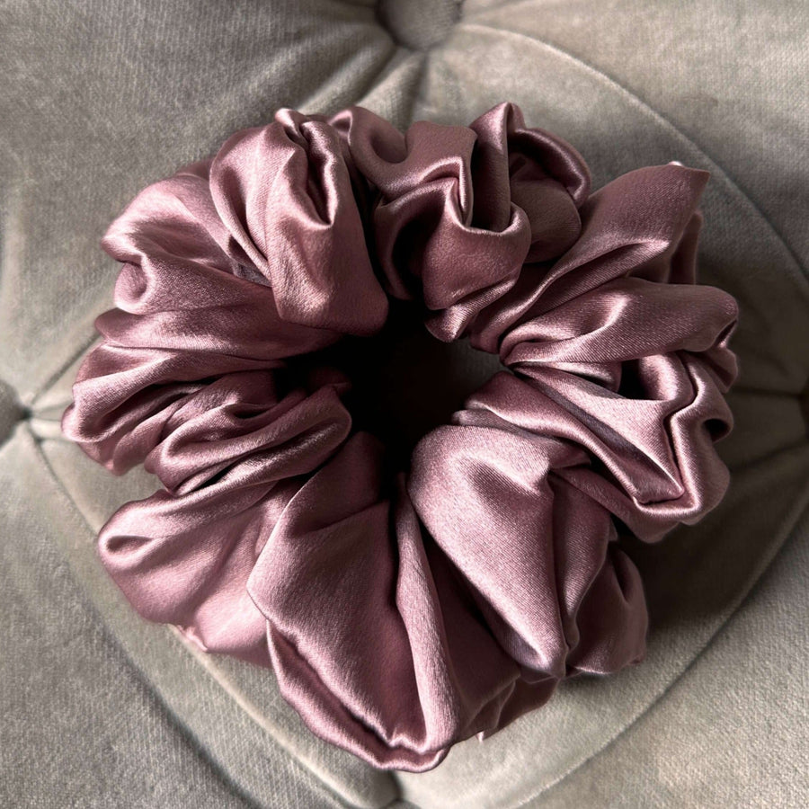 Oversized Scrunchie | Large Silk Scrunchie | No Crease, No Pull – The ...
