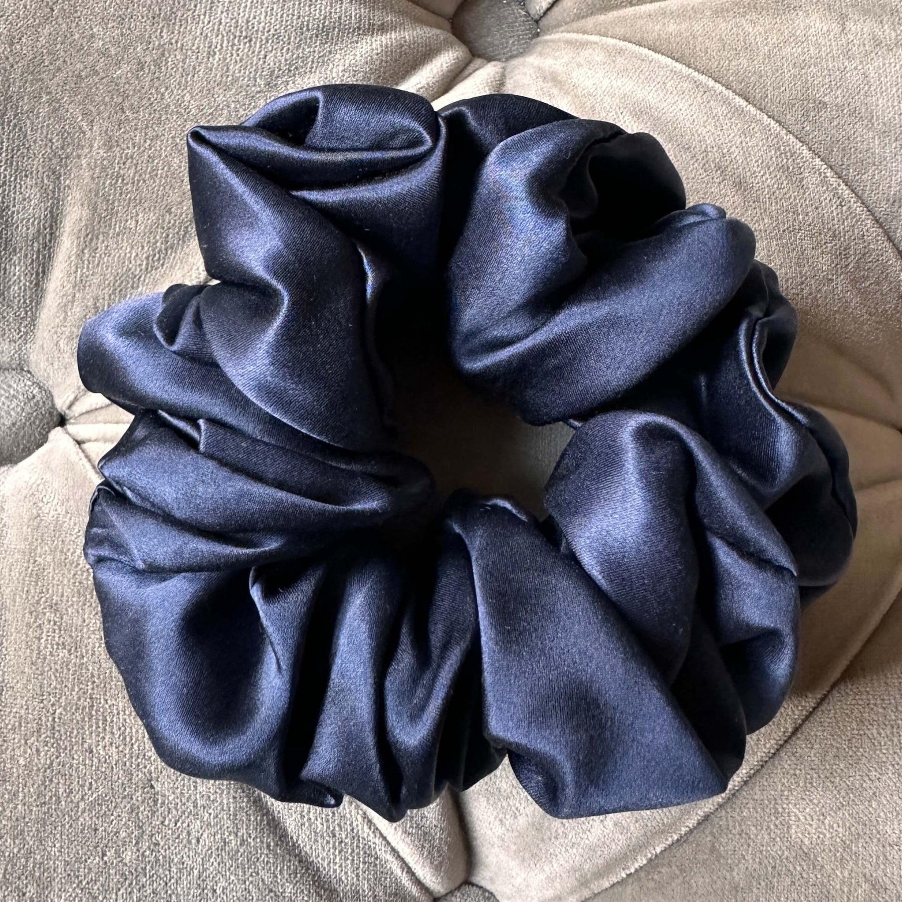 Oversized Scrunchie | Large Hair Scrunchies – The Silk Collection