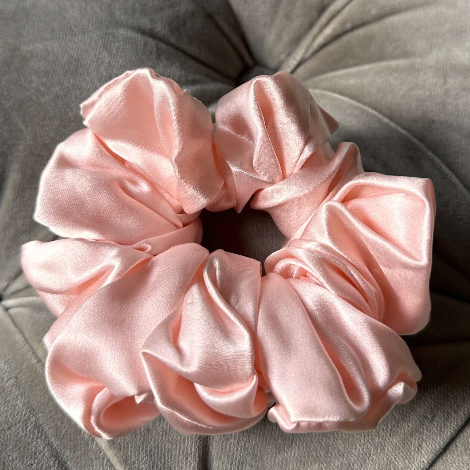 Oversized Scrunchie | Large Hair Scrunchies – The Silk Collection