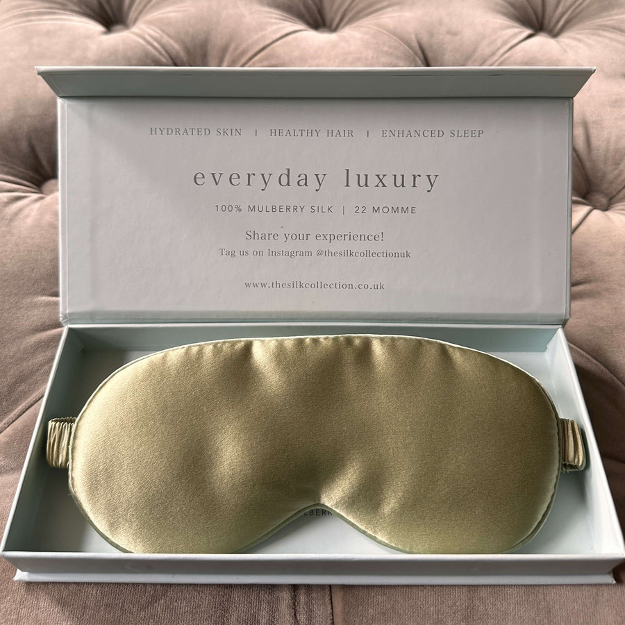 Silk Eye Mask | Sleeping Mask | Luxury Eye Mask – The Silk Collection