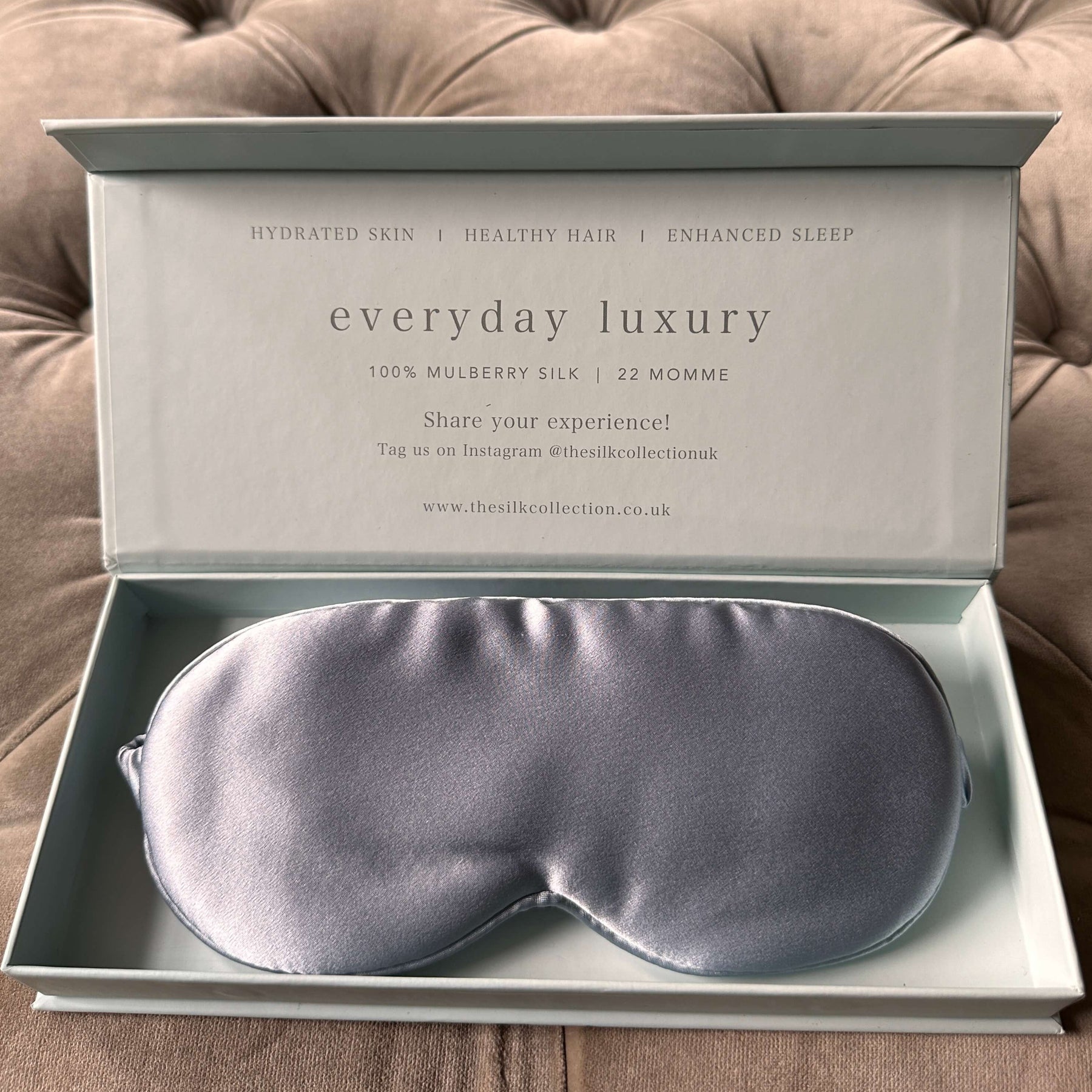 Silk Eye Mask | Sleeping Mask | Luxury Eye Mask – The Silk Collection