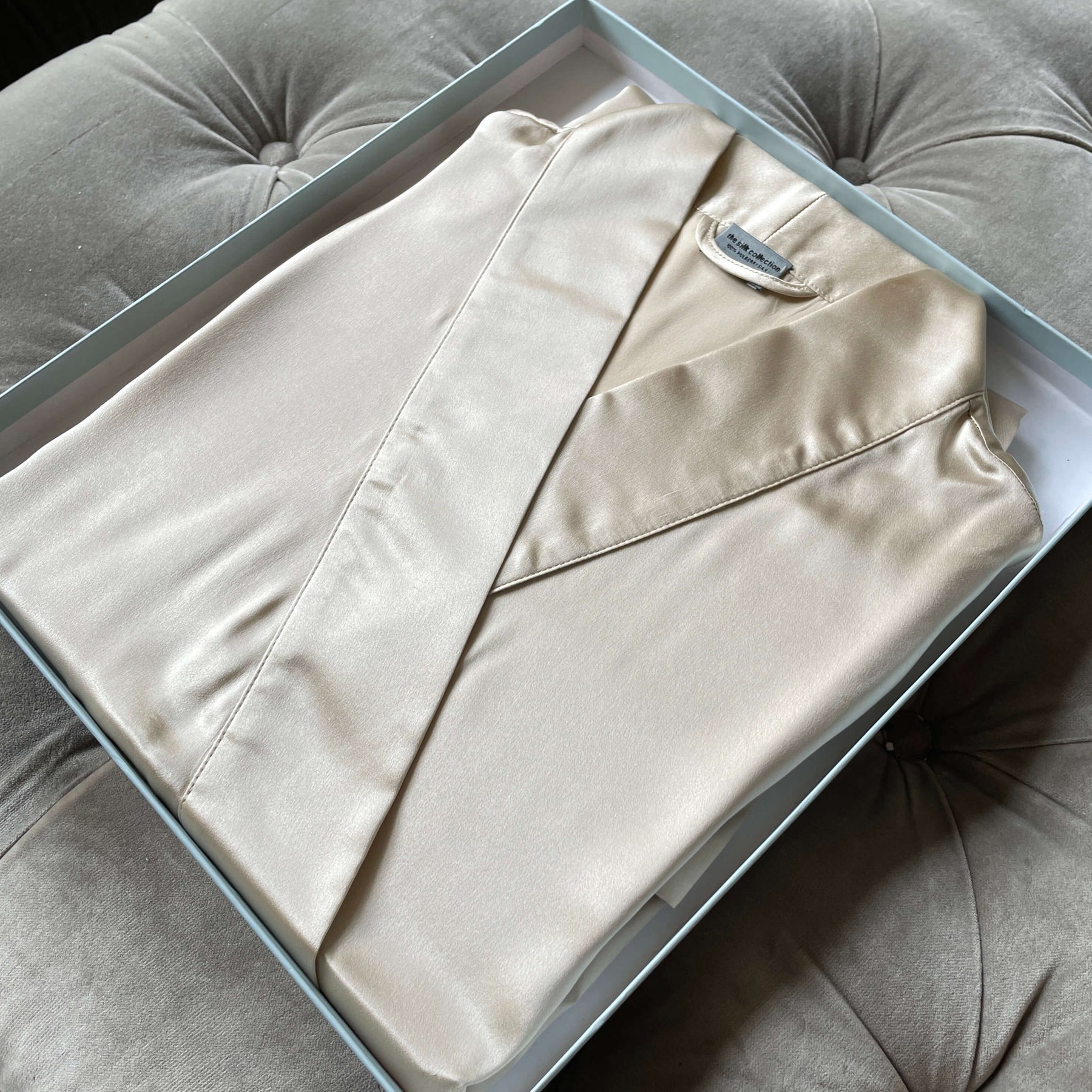 Silk Robe | 100% Short Silk Dressing Gown | Short Silk Robes for Women ...