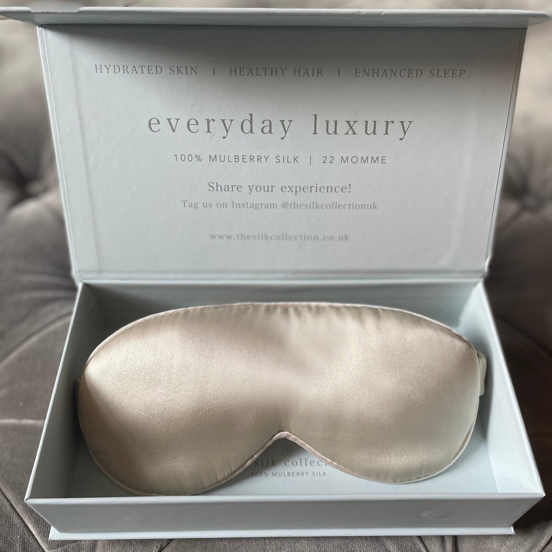 Silk Eye Mask | Sleeping Mask | Luxury Eye Mask – The Silk Collection