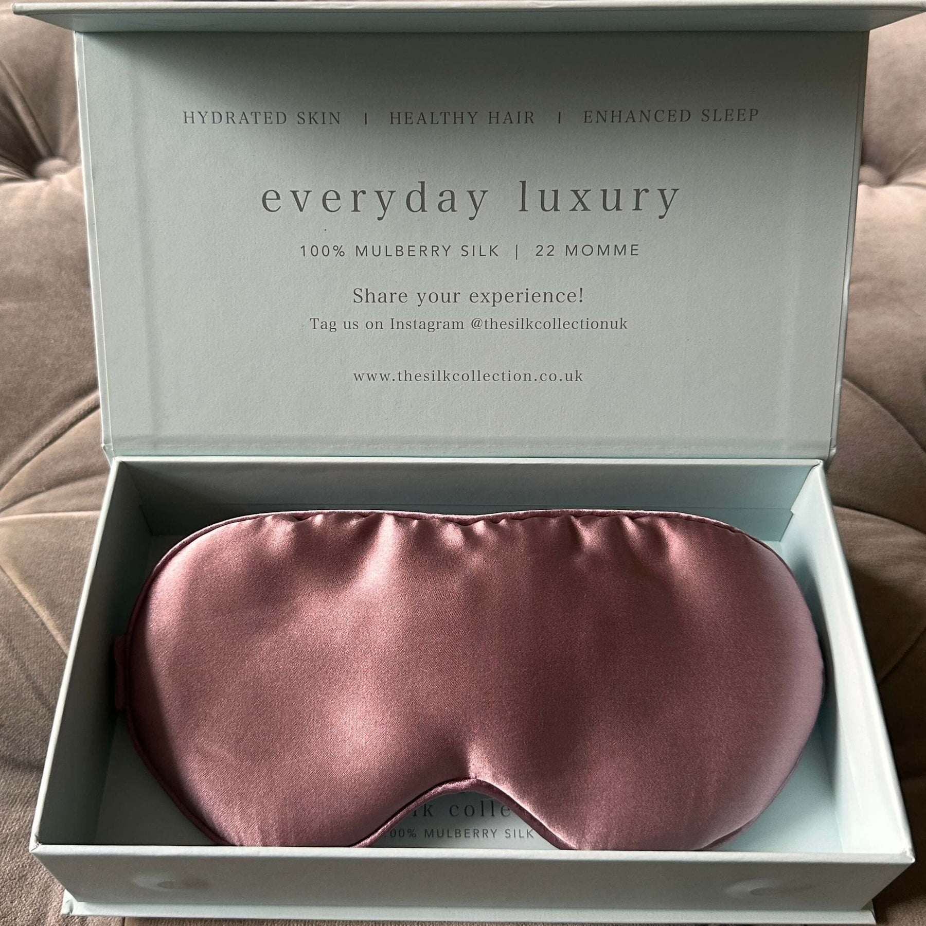 Silk Eye Mask | Sleeping Mask | Luxury Eye Mask – The Silk Collection